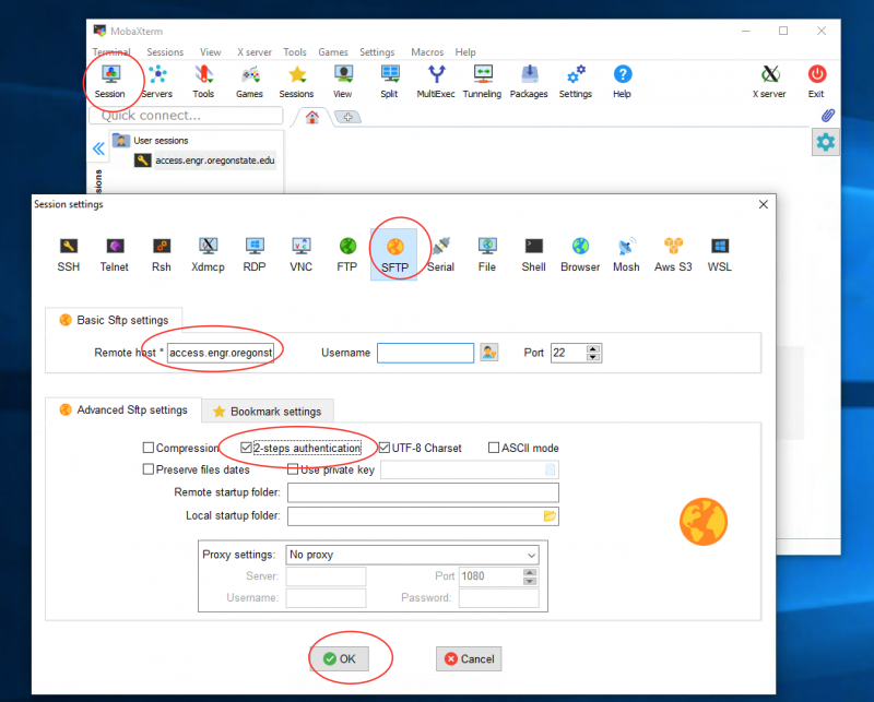 Accessing Linux desktops from Windows using MobaXterm (SSH ... Accessing Linux desktops from Windows using MobaXterm (SSH ...